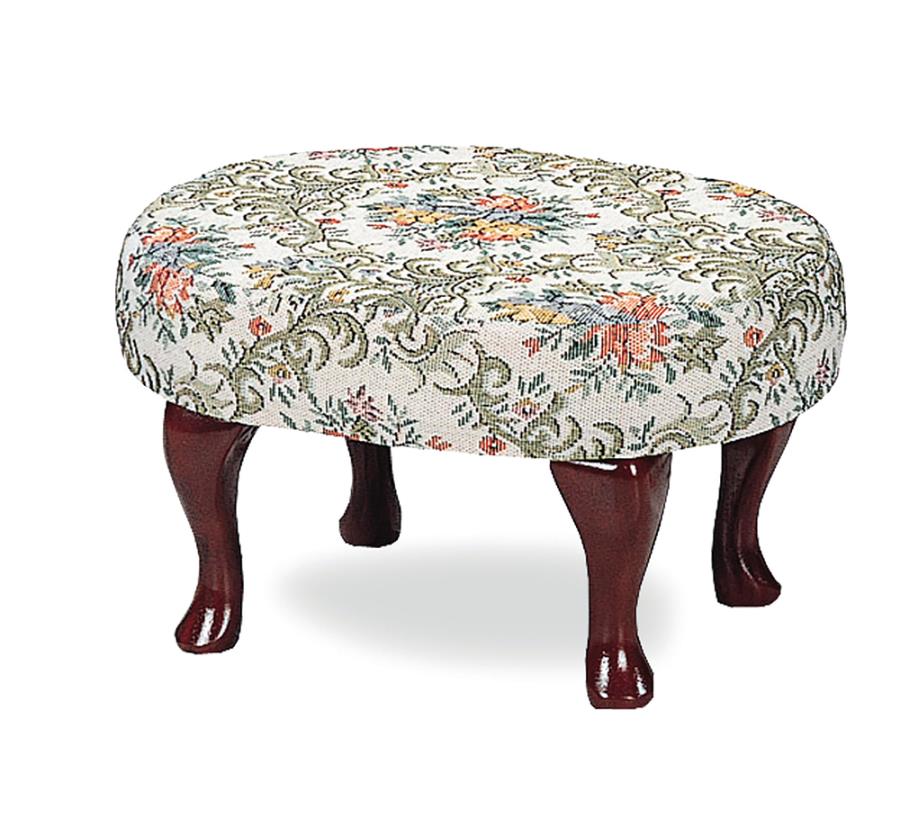 Decorative Traditional Style Foot Stool Ottoman Decorative Traditional Style Foot Stool Ottoman